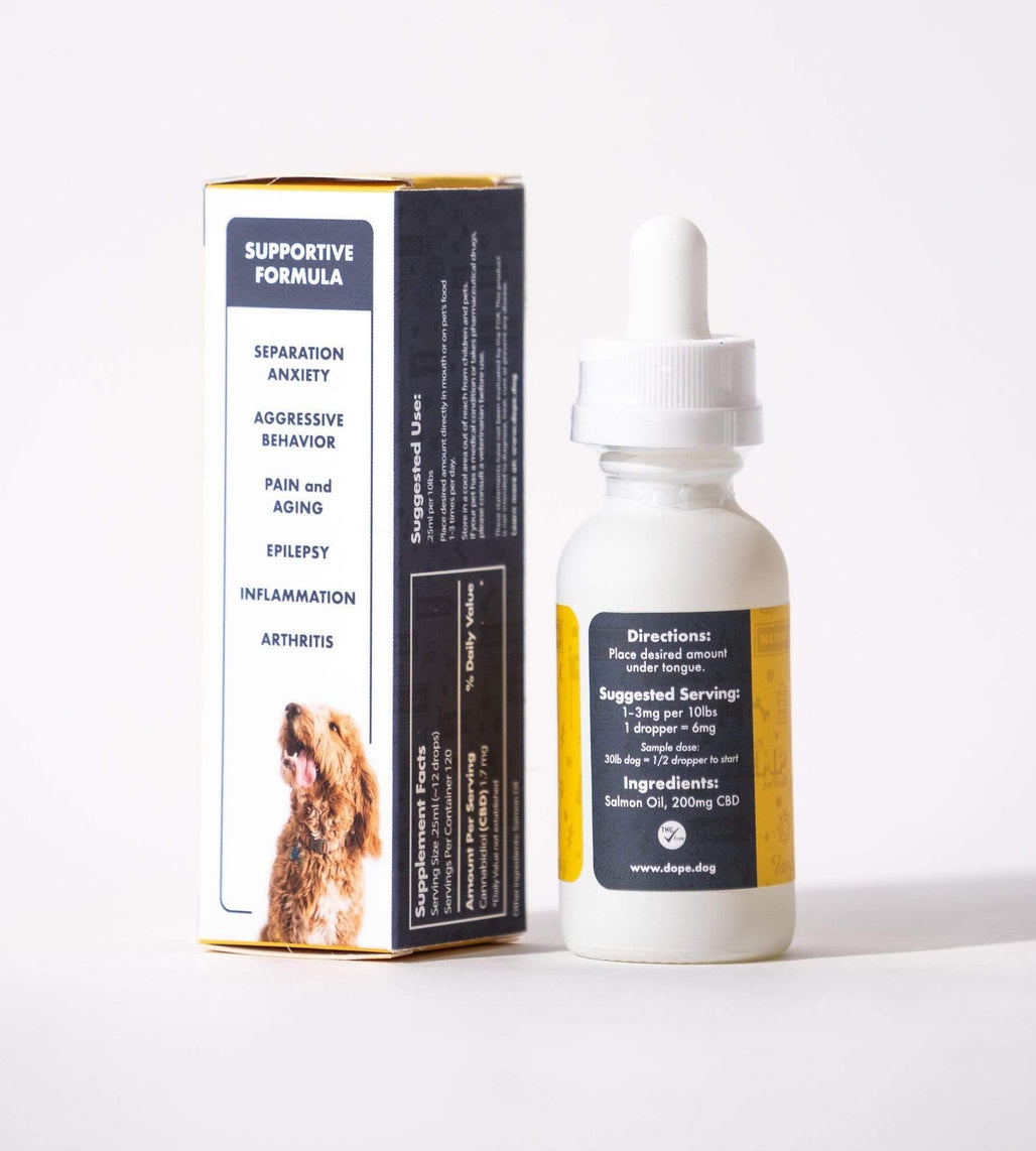 CBD Calming Dog Treats & Drops | Dope Dog
